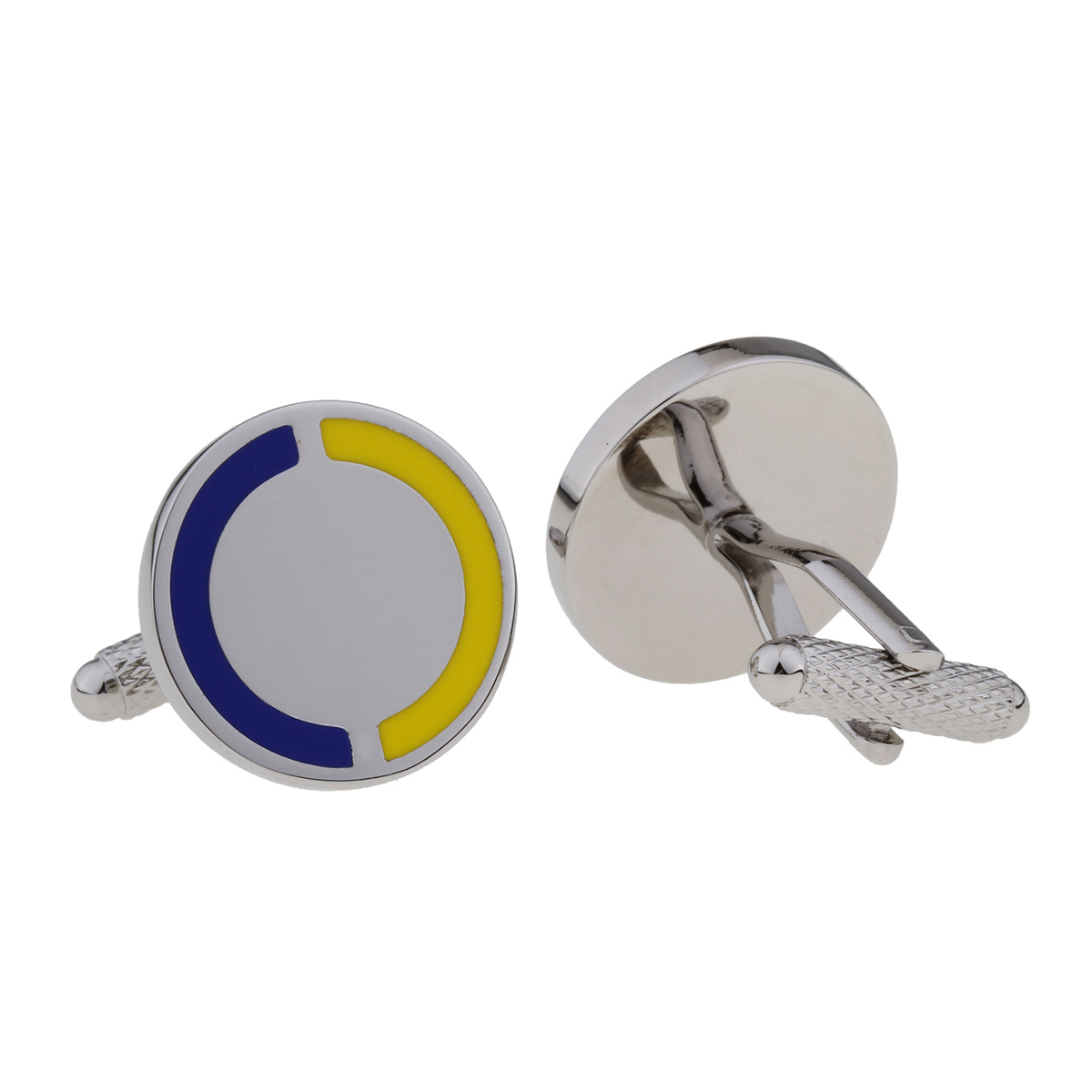 Cufflinks - Club & County - Blue & Yellow - Cufflink Superstore Ireland ...