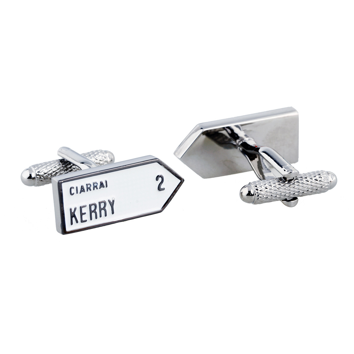 Irish County Road Sign Cufflinks - Kerry - Cufflink Superstore Ireland ...