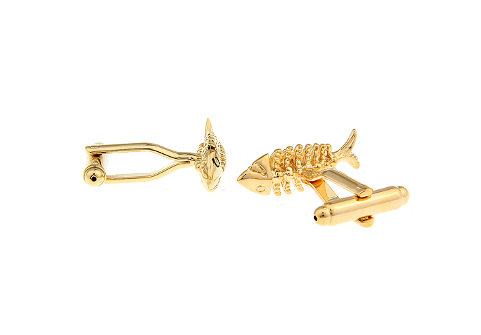 Cufflinks - Fish Gold - Cufflink Superstore Ireland | Over 1000 styles ...